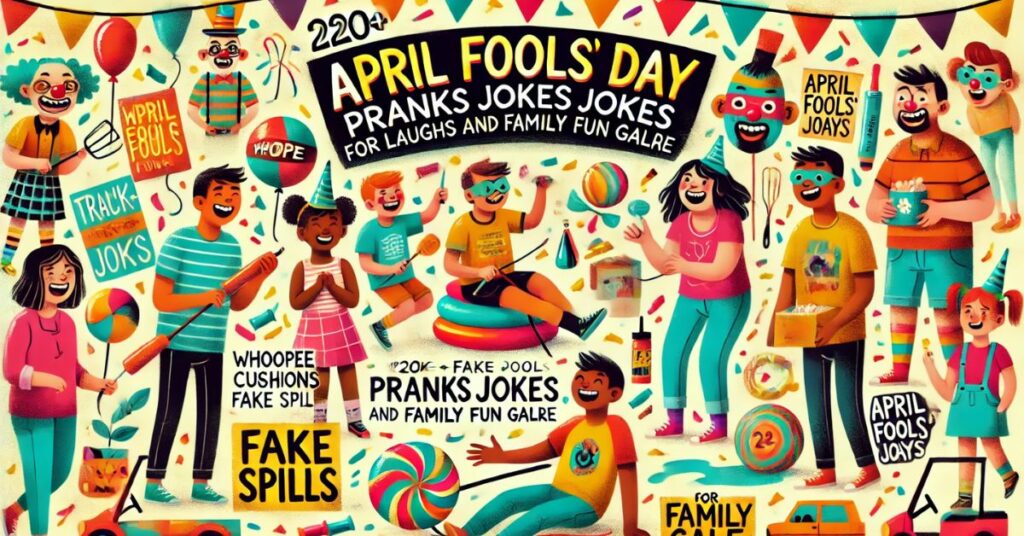 220+ April Fools Day Pranks Jokes for Laughs and Family Fun Galore ...